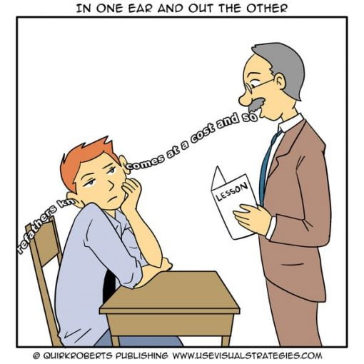 In one ear… - Linda Hodgdon